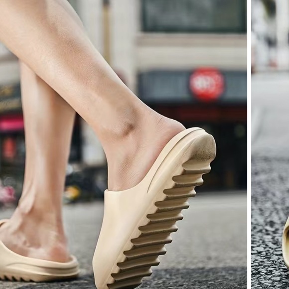 JMC | Shoes | Brandnew Cloudwalkers Slipon Sandals Unisex Lightweight Offwhite Cloud White ...